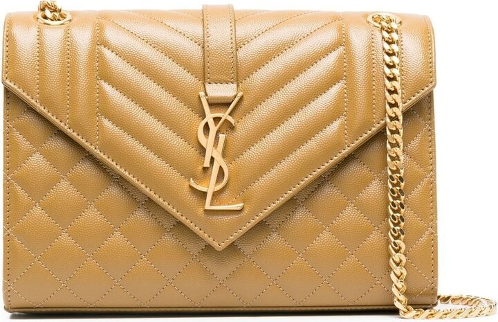 Saint Laurent medium Envelope crossbody bag - ShopStyle