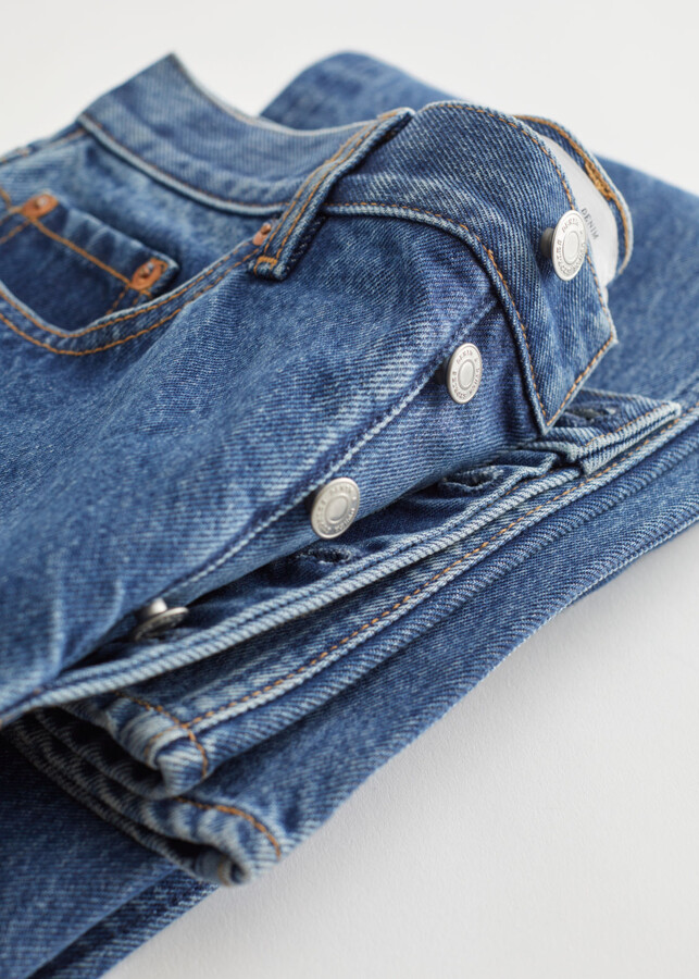 And other stories Keeper Cut Cropped Jeans - ShopStyle