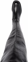 Ann Demeulemeester Nicky Otk thigh-high boots - ShopStyle