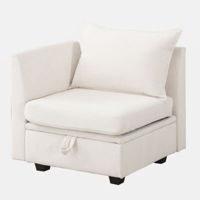 Ebern Designs Modular Sectional Sofa, Convertible Sofa Couch With ...