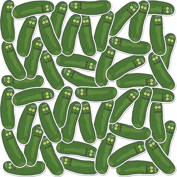 Rick and Morty Rick & Morty Pickle Rick 50ct Vinyl Large Deluxe ...