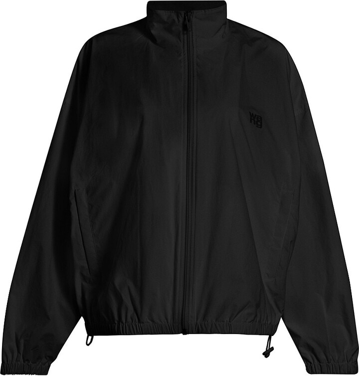 alexanderwang.t Logo-Embroidered Track Jacket - ShopStyle
