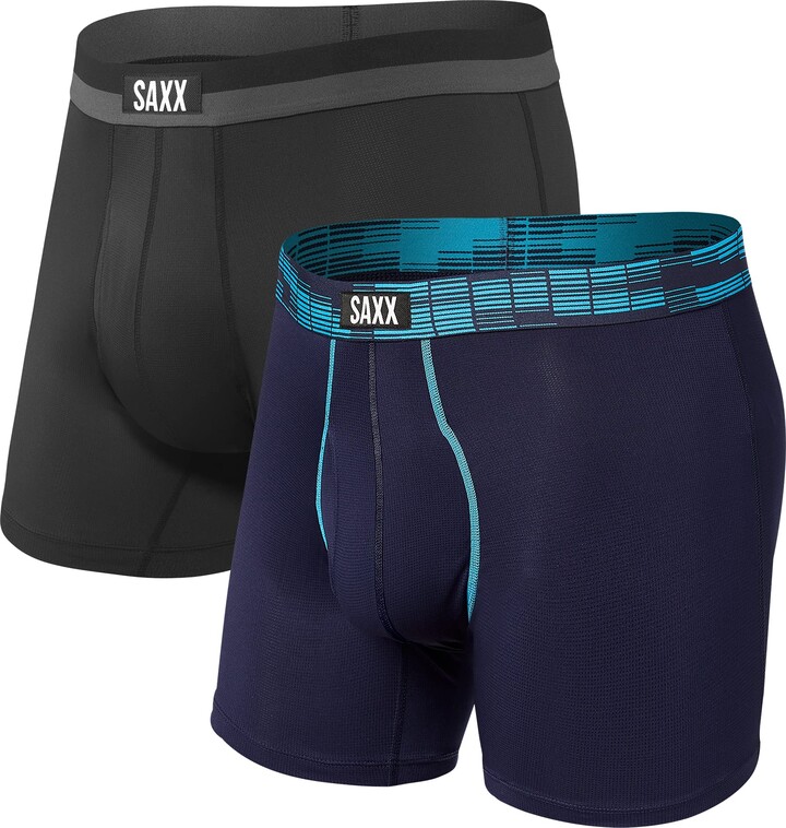 SAXX Underwear Co. SAXX Underwear Men's Boxer Shorts – SPORT MESH Men’s ...