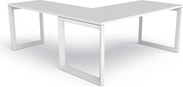 Compel Pivit Steel Frame L-Shape Desk - ShopStyle