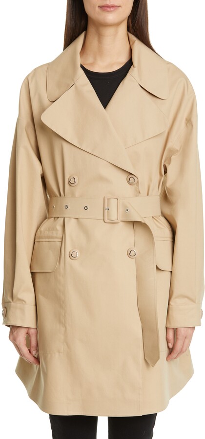 Moncler Waterproof Trench Coat - ShopStyle