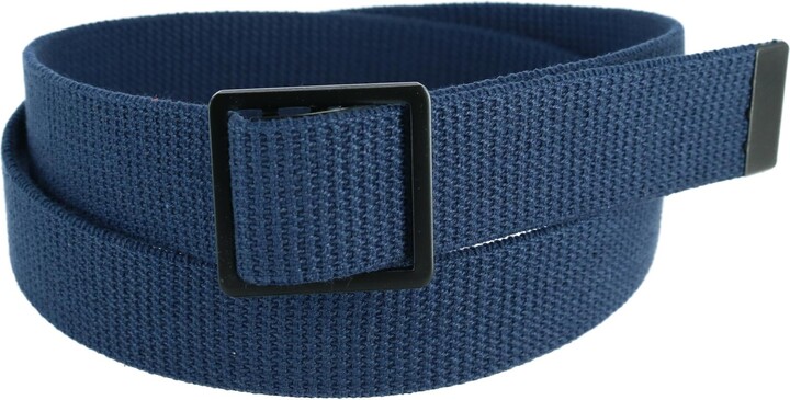CTM Men's Military Grade Belt with Open Face Buckle - ShopStyle