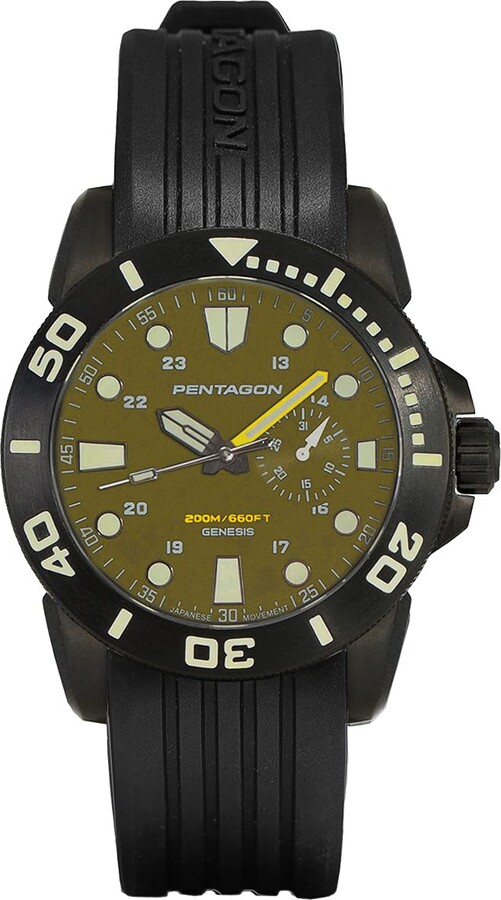 Pentagon Men's Genesis Watch Black - ShopStyle