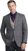 Brooks Brothers Fitzgerald Fit Large Plaid with Red Deco Sport Coat ...