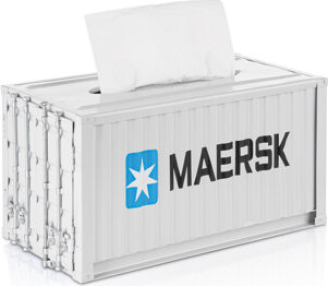 EP Designlab LLC Industrial Metal Shipping Container Tissue Box Cover ...