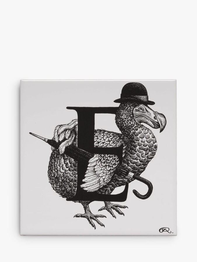 Rory Dobner E - Extinct Eccentric Decorative Tile - ShopStyle