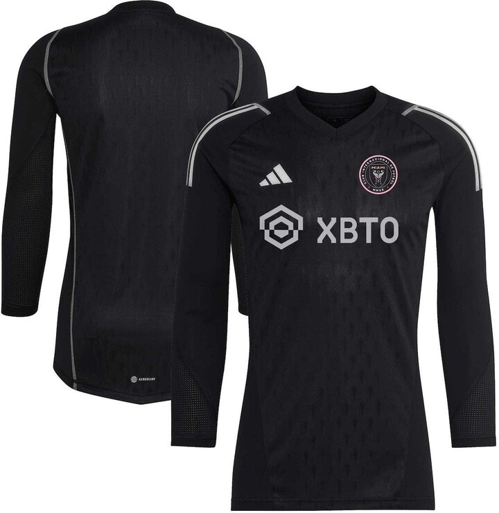 adidas Men's Black Inter Miami CF 2023 Goalkeeper Long Sleeve Replica ...