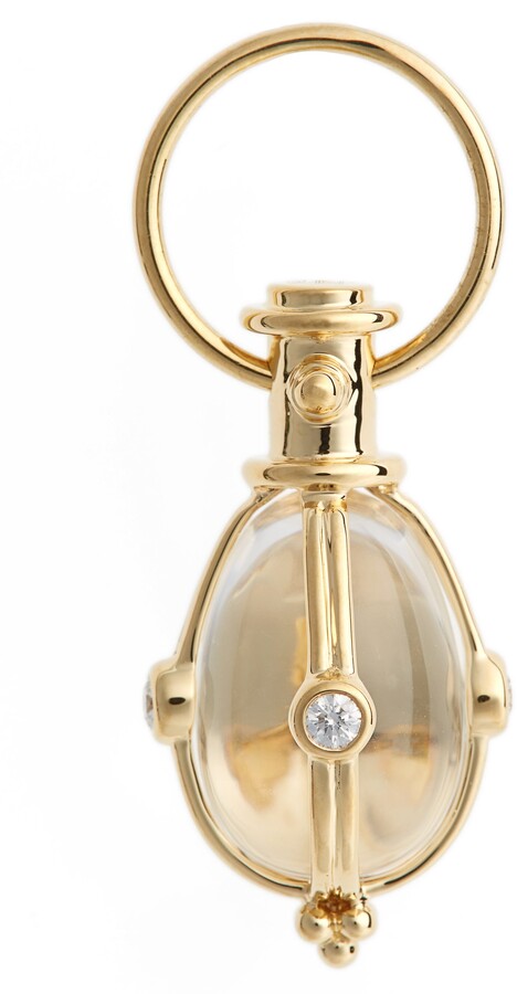 Temple St. Clair Classic Diamond & Rock Crystal Amulet - ShopStyle Fine ...
