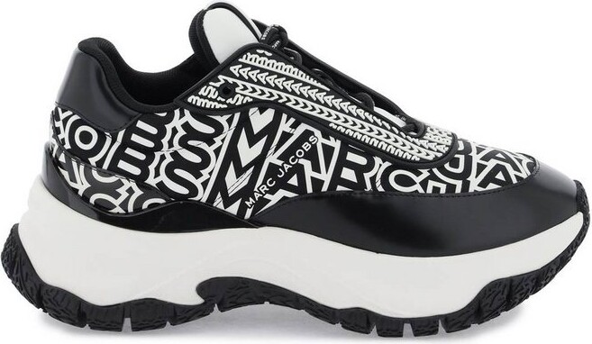 Marc Jacobs The Monogram Lazy Runner Low-Top Sneakers - ShopStyle ...