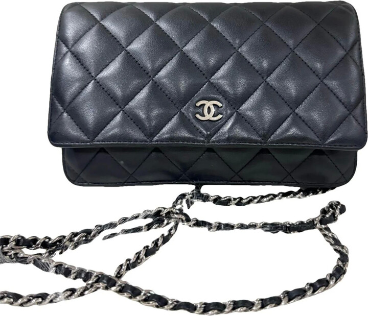 Chanel Wallet On Chain Timeless/Classique leather crossbody bag - ShopStyle