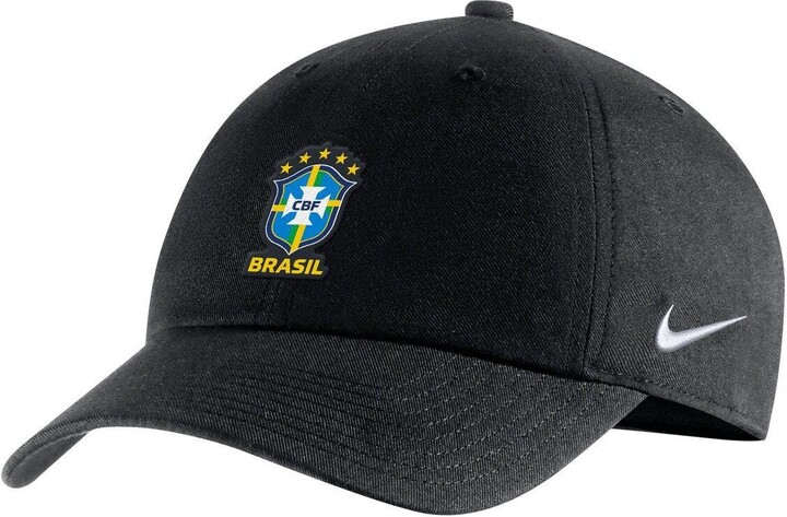 Nike Men's Black Brazil National Team Campus Adjustable Hat - ShopStyle