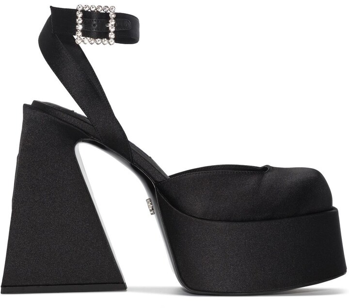 NAKED WOLFE Jackie 150mm platform sandals - ShopStyle