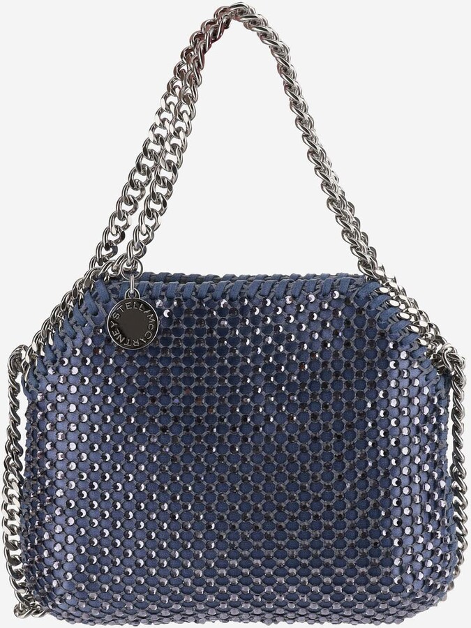 Stella McCartney Mini Falabella Crystal Mesh Bag - ShopStyle
