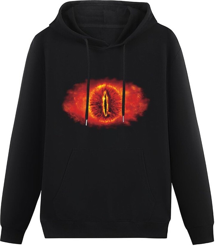 Water Kissing Mens Hoodie Ld Of The Rings Eye Of Sauron Long Sleeve ...
