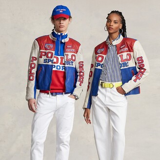 Ralph Lauren Polo Sport Leather Café Racer Jacket - ShopStyle