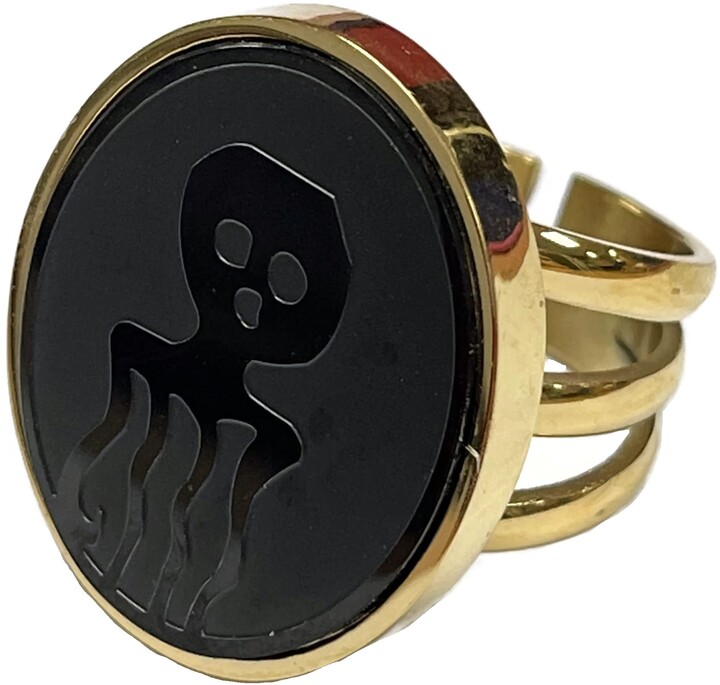 Thecostumebase BLOFELD Spectre Ring Russia with Love 007 Black (US Sz ...