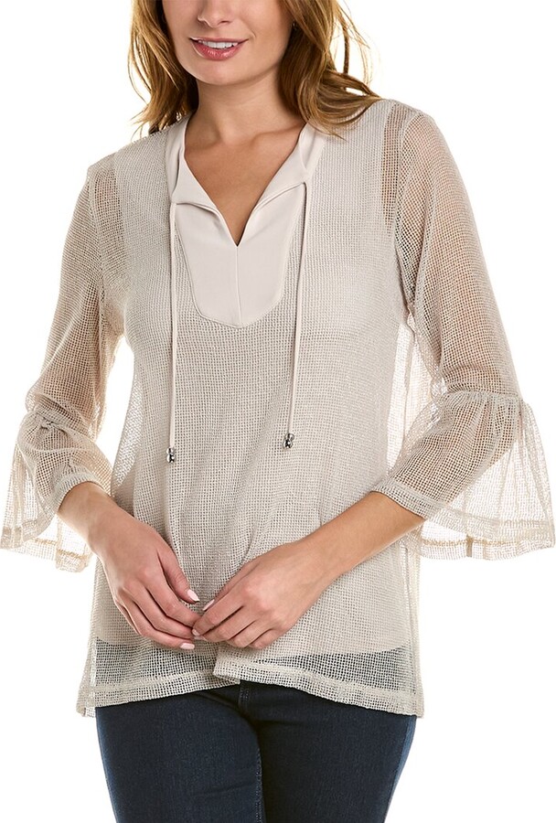 Joseph Ribkoff Woven Tunic - ShopStyle