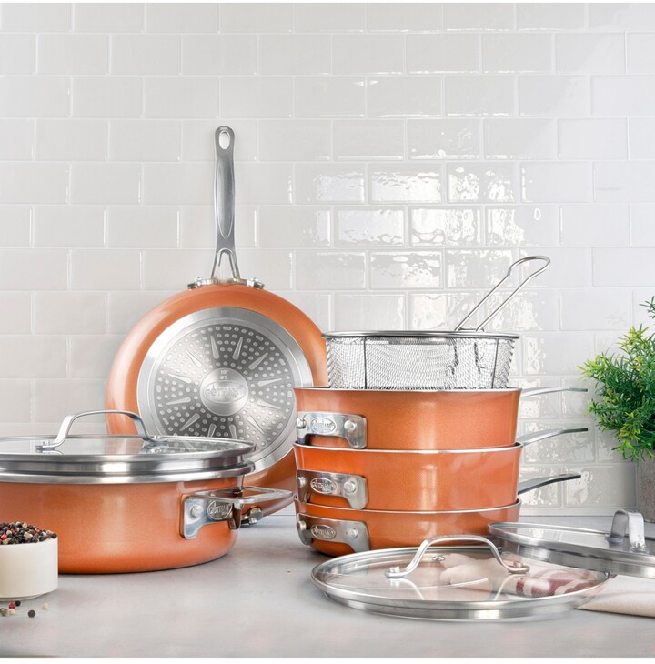 Gotham Steel Stack-Master 10-Pc. Cookware Set - ShopStyle