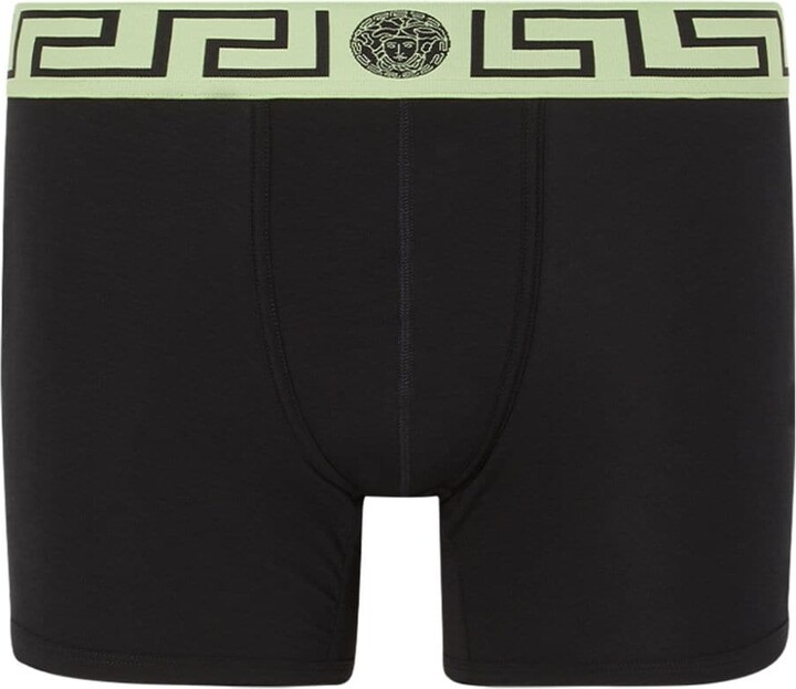 Versace Greca Border boxer briefs - ShopStyle