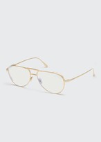 Tom Ford Titanium Aviator Optical Frames - ShopStyle Eyeglasses