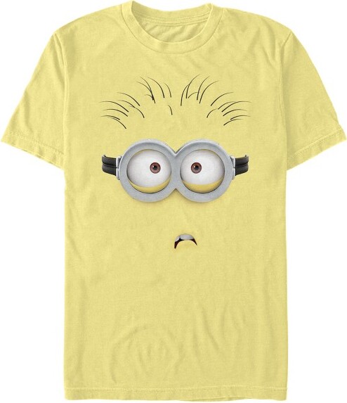Despicable Me Men' Depicable Me Minion Frown Big Face Bob T-Shirt ...
