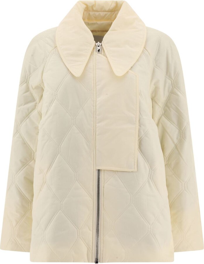Ganni Ripstop Quilt Jacket - ShopStyle