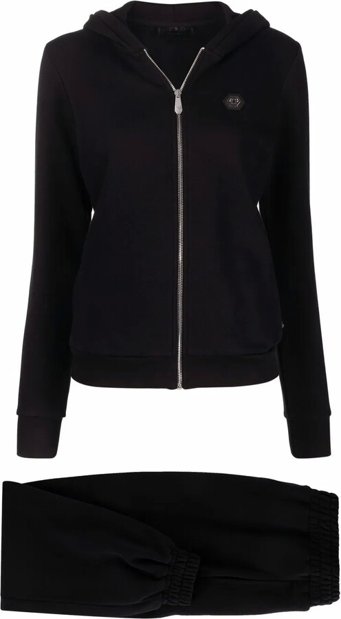 Philipp Plein Sequin Embellished Skull Tracksuit Set - ShopStyle