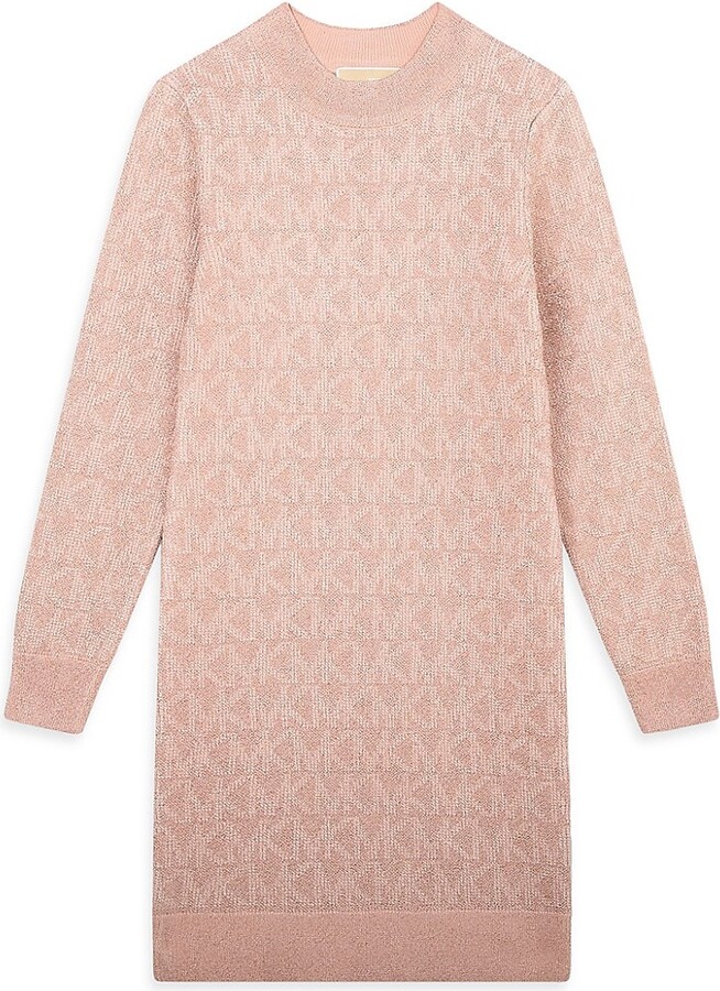 Michael Kors Kids Little Girl's & Girl's MK Sweater Dress - ShopStyle