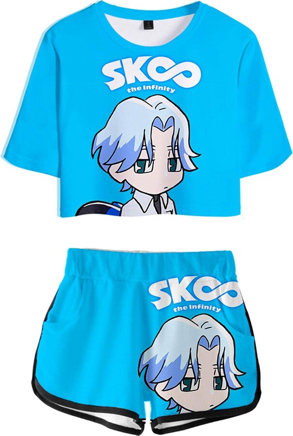 Taeyue Anime SK8 The Infinity Langa Cosplay Costume Outfits Women Navel ...