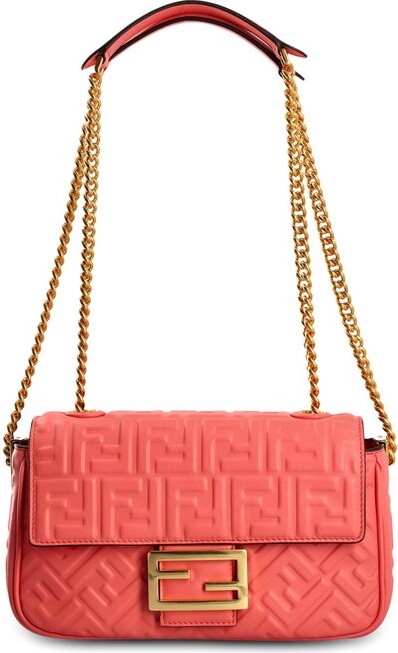 Fendi Baguette Chain Midi Shoulder Bag - ShopStyle