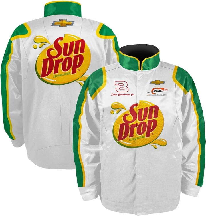 Men's JR Motorsports Official Team Apparel White/Green Dale Earnhardt ...