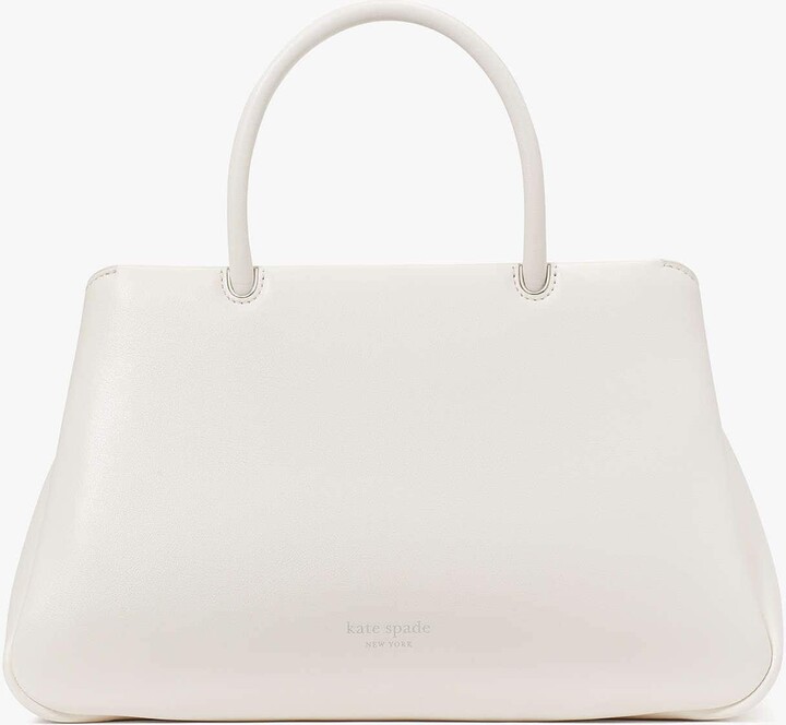 Kate Spade Grace Fine Grain Leather Medium Satchel - ShopStyle