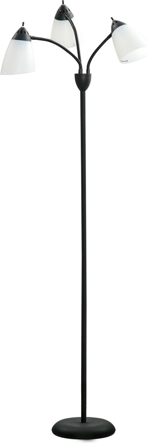 HOMCOM Arc Tree Floor Lamp for Bedroom Living Room Industrial Standing ...