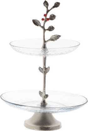 TJMAXX Two Tier Holly Berry Server - ShopStyle Servingware