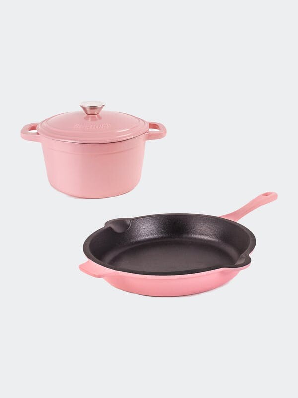Berghoff Neo Cast Iron 3Pc Cookware Set, 3Qt Covered Dutch Oven & 10 ...