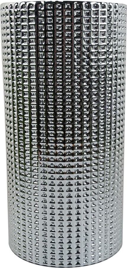 Leaf 30cm Silver Dot Glass Vase - ShopStyle