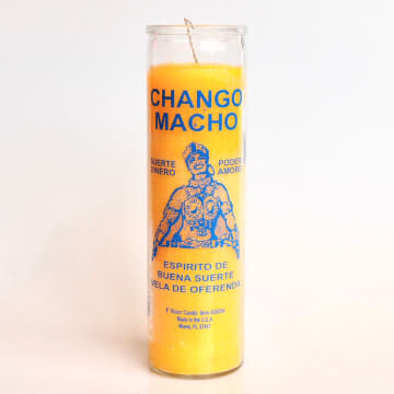 Santa sabina Gold Chango Macho Ritual Prayer Candle gold - ShopStyle