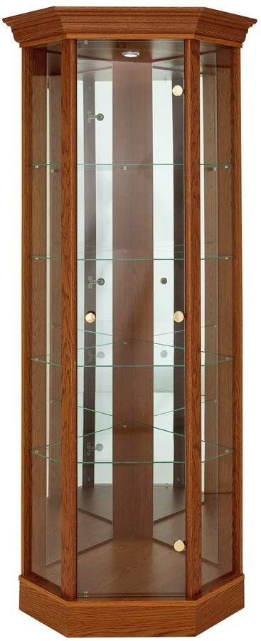 Argos Home Glass Corner Display Cabinet - ShopStyle Wall Units & Storage