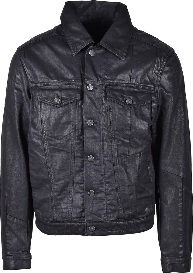 Diesel Men's Black Jacket - ShopStyle