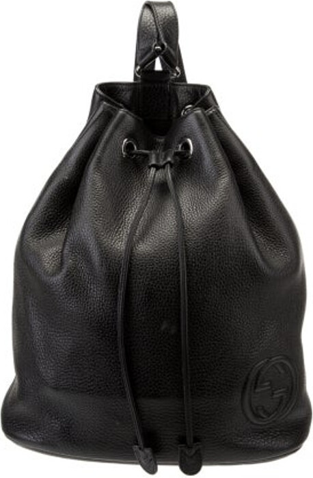 Gucci Leather Interlocking G Backpack - ShopStyle