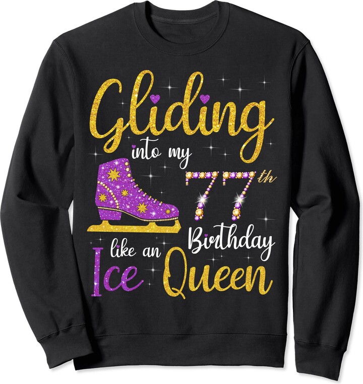 Ice Queen Birthday Party Purple Style Gliding into my 77th Birthday ...