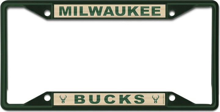 Wincraft Milwaukee Bucks Chrome Color License Plate Frame - ShopStyle ...