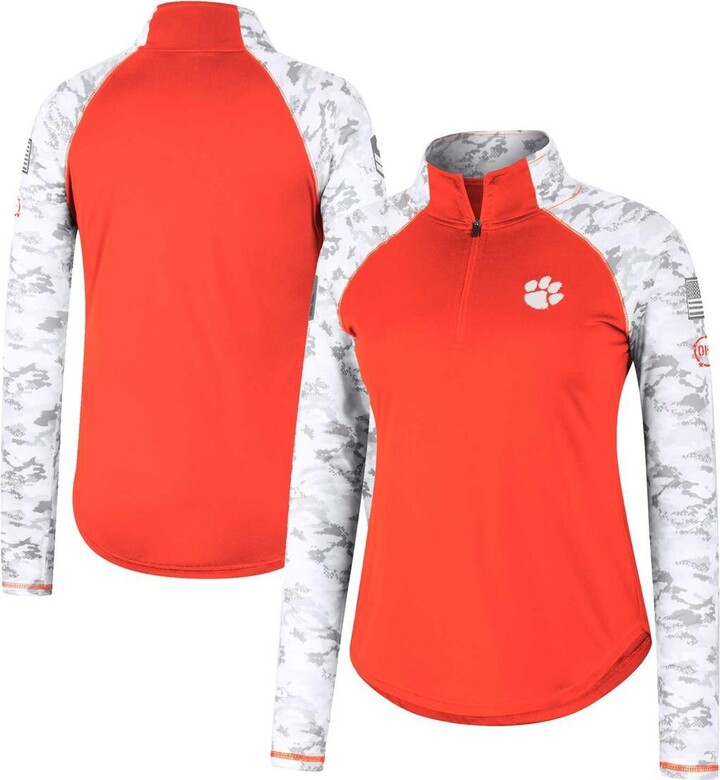 Colosseum Women's Orange Clemson Tigers Oht Military-Inspired ...