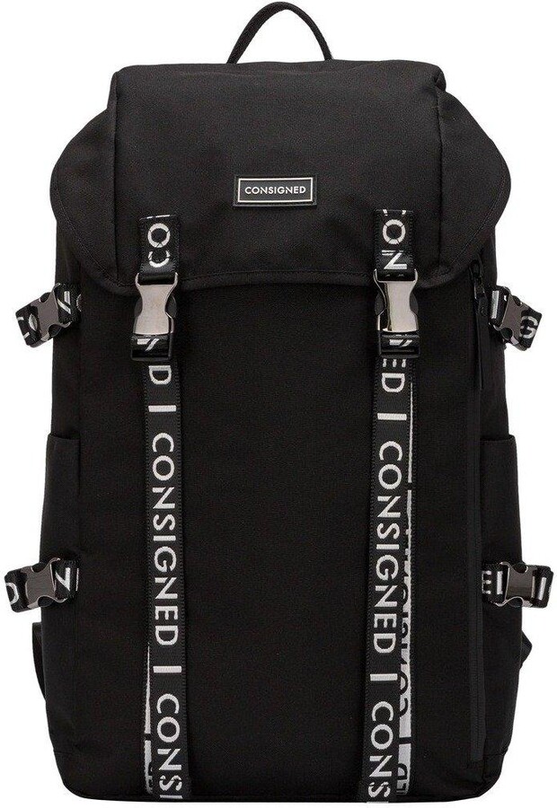 Consigned Torrett Twin Pocketed Flapover Backpack - ShopStyle