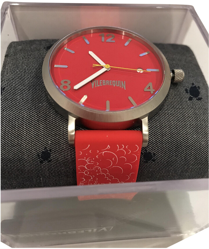 Vilebrequin red Steel Watches - ShopStyle Women's Fashion