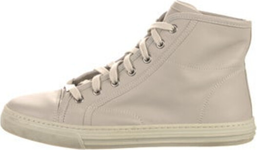 Gucci Leather Sneakers - ShopStyle